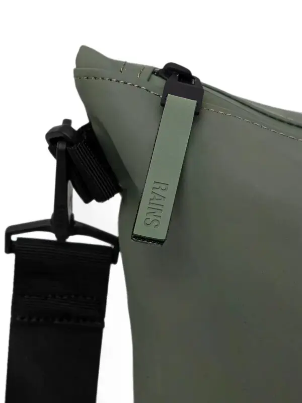 Rains Mini Logo-debossed Tote Bag - Green