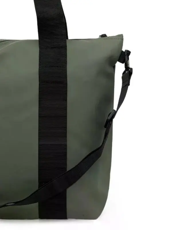 Rains Mini Logo-debossed Tote Bag - Green