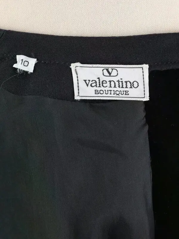 Valentino Garavani Color-block Velvet Dress