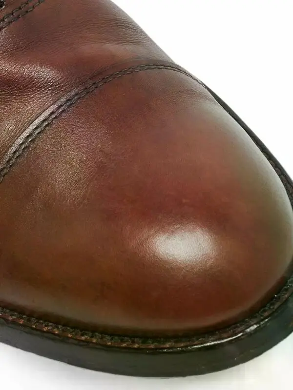 TOD'S Leather Cap-toe Derby Shoes