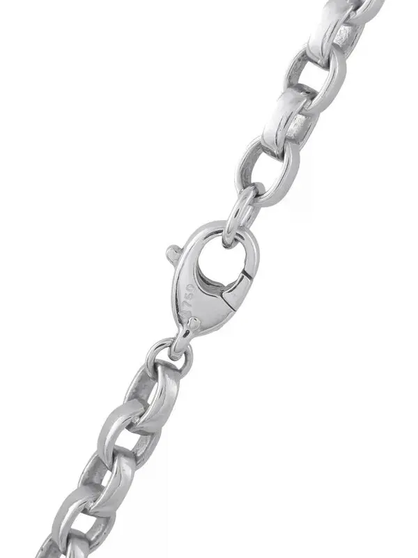 MAGERIT 18k Gold Diamond Tiger Motif Pendant Necklace