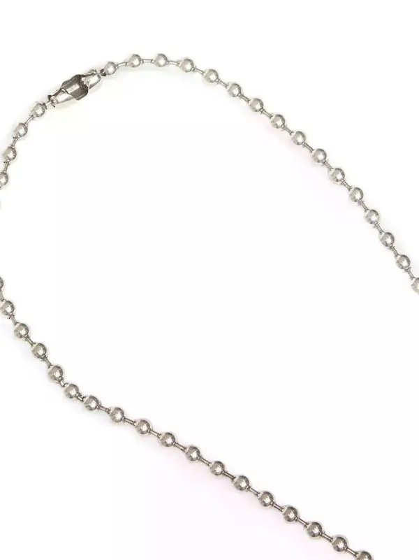 TWOJEYS Tone Icon Ball Necklace With Star-motif Pendant - Silver