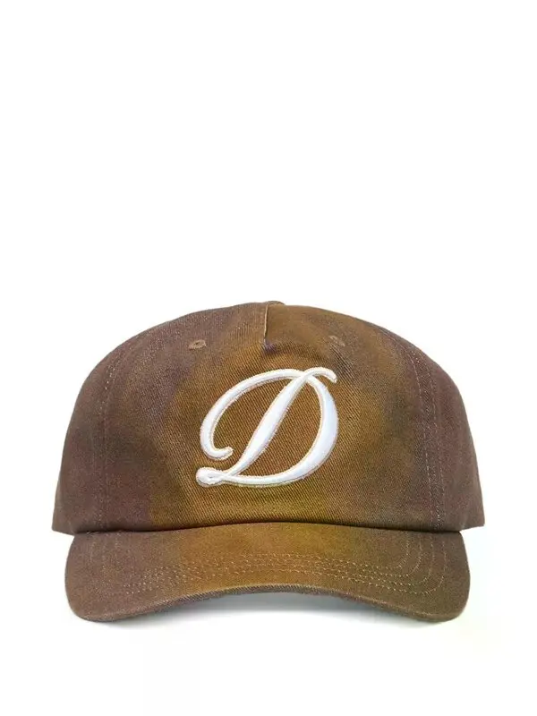 DIME Cursive Logo Baseball Cap - Brown