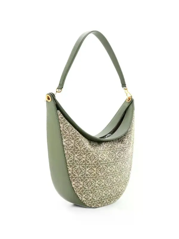 Loewe Luna Hobo Anagram Jacquard Small Shoulder Bag