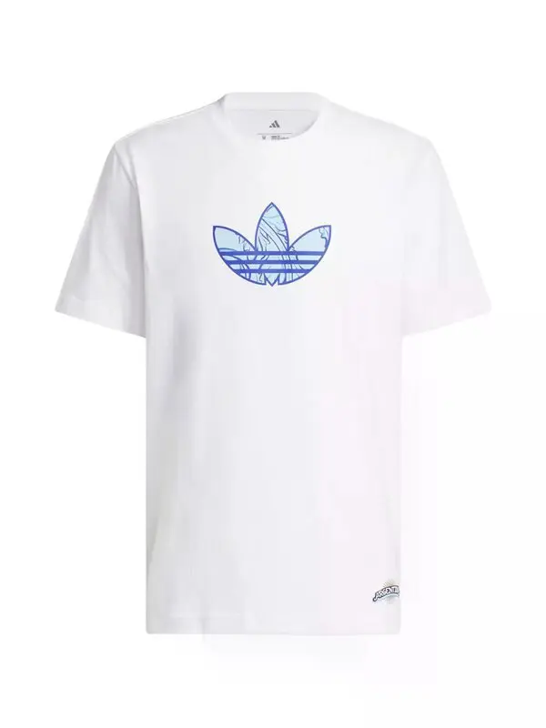 Adidas World Cup 2026 Argentina Away Graphic-print Cotton T-shirt - White
