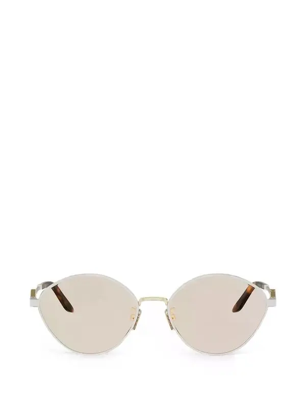 Fendi Ff Diamonds Cat-eye Sunglasses - Silver