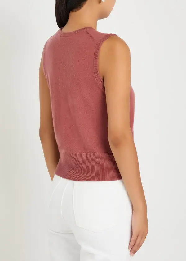 Vince Wool And Cashmere-blend Vest