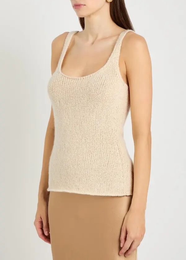 Gabriela Hearst Galena Cashmere-knit Tank Top - Ivory