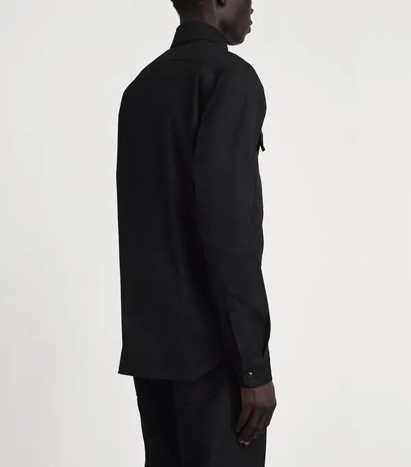 Rick Owens Cotton Poplin Work Shirt
