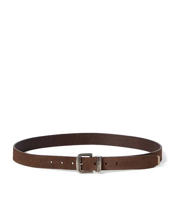 Brunello Cucinelli Reversed Leather Belt