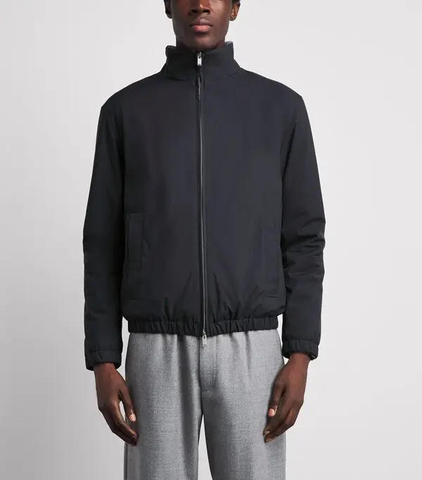 LARDINI Shell Bomber Jacket