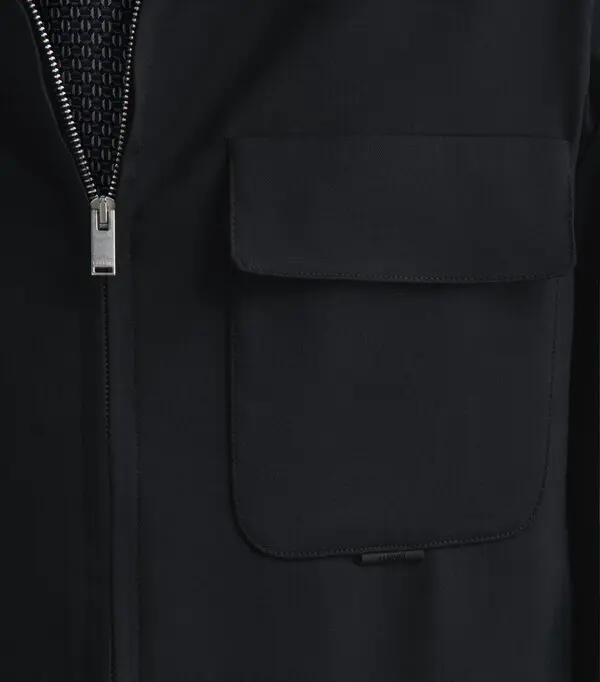 LARDINI Cotton Zip-up Jacket