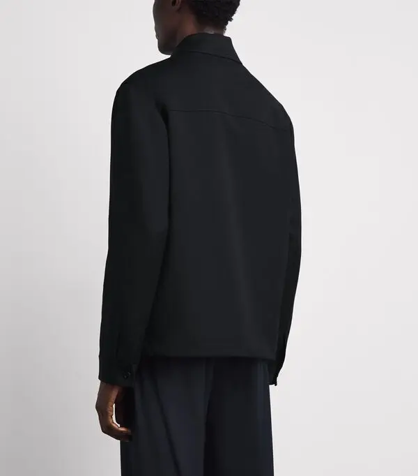 LARDINI Cotton Zip-up Jacket
