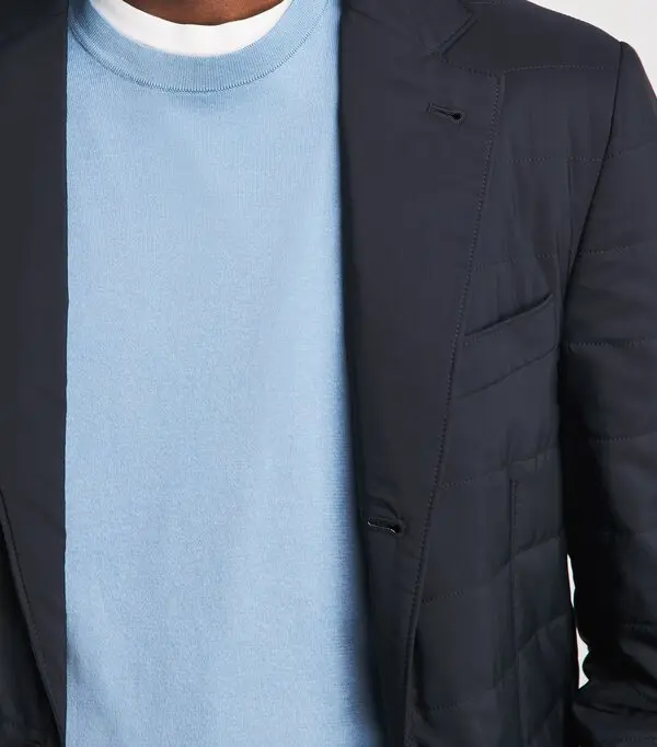 Corneliani Technical Quilted Blazer