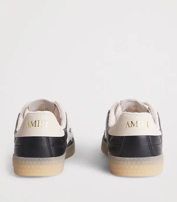 Amiri Leather Pacific Football Sneakers