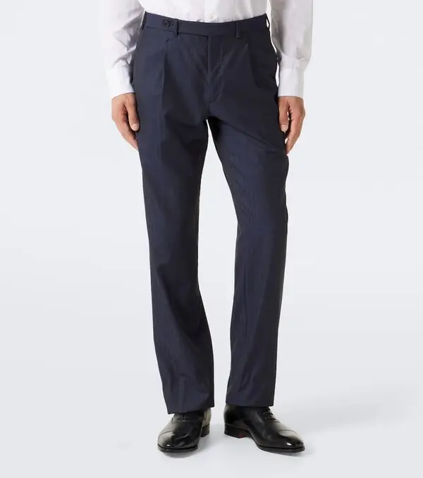 Brioni Striped Wool Suit