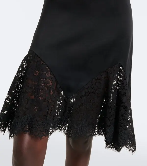 Stella McCartney Lace-trimmed Mini Dress
