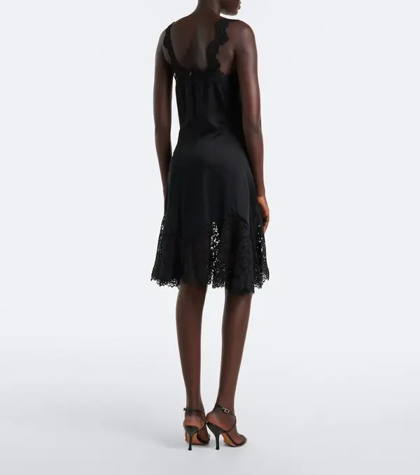 Stella McCartney Lace-trimmed Mini Dress