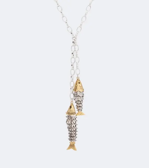 Isabel Marant Étoile River Fish Pendant Necklace