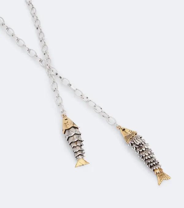 Isabel Marant Étoile River Fish Pendant Necklace