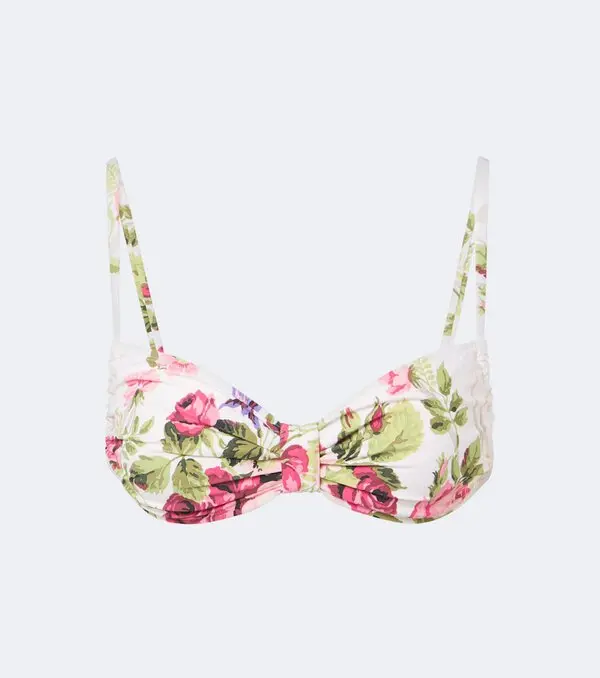 MONTCE Devin Floral Bikini Top - Multicoloured
