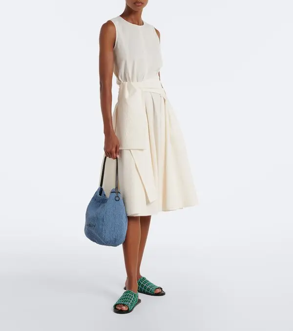 JW Anderson Bulb Small Beaded Shoulder Bag - Blue