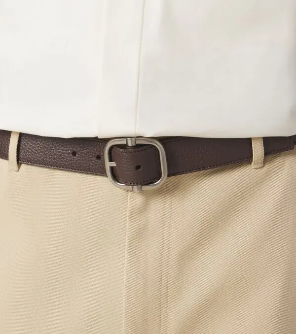 Loewe Loop Reversible Leather Belt