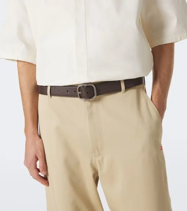Loewe Loop Reversible Leather Belt
