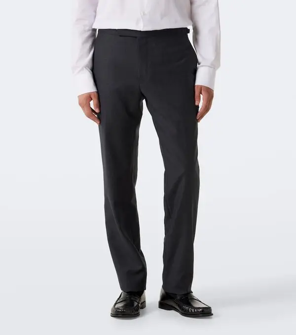 TOM FORD Shelton Wool Slim Pants