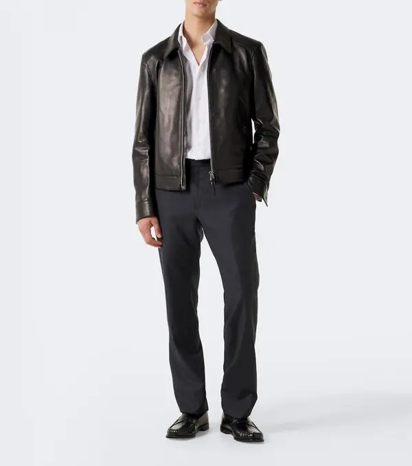 TOM FORD Shelton Wool Slim Pants