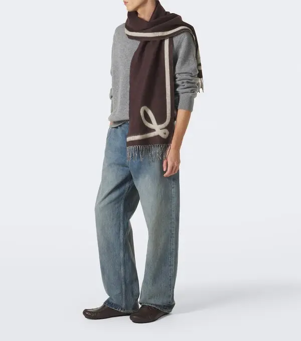 Loewe Wool And Cashmere Scarf