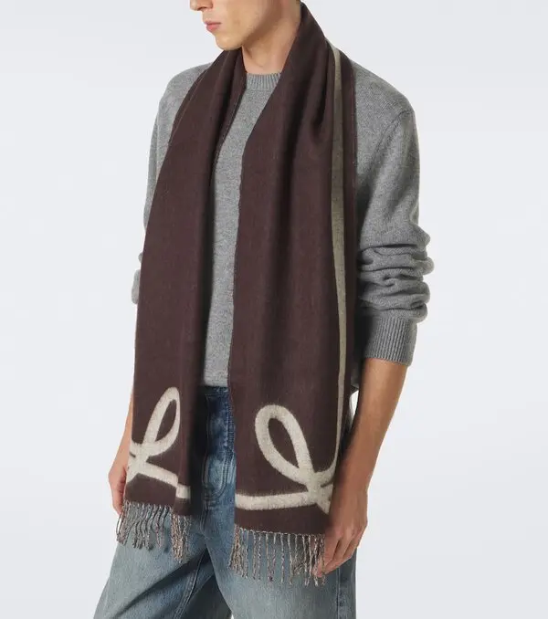 Loewe Wool And Cashmere Scarf