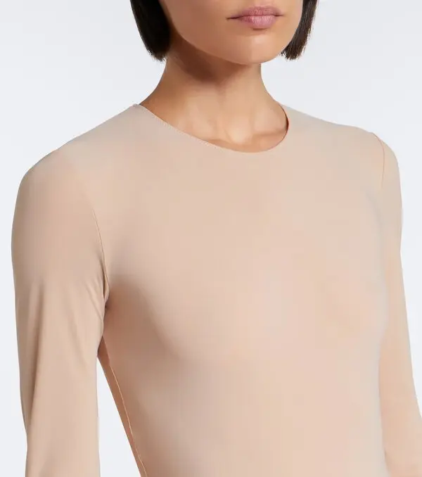 MAISON MARGIELA Long-sleeve Jersey Bodysuit