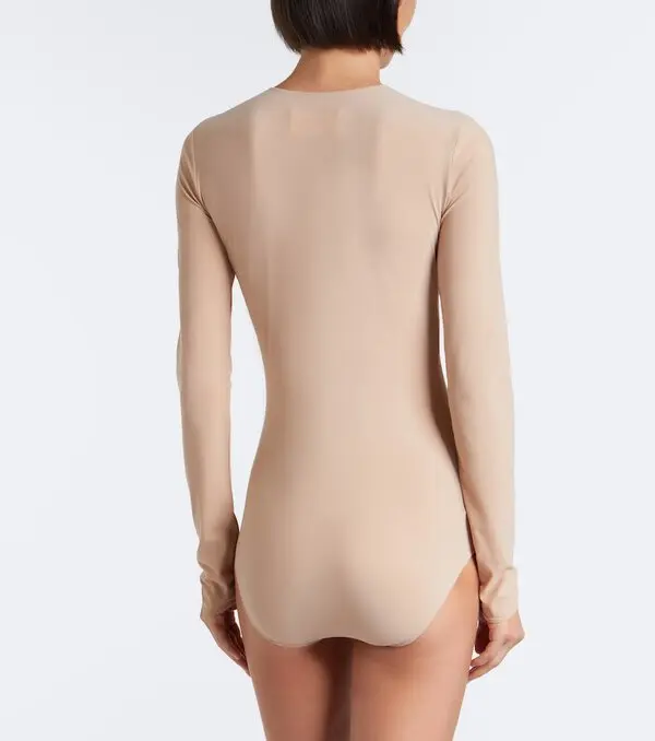 MAISON MARGIELA Long-sleeve Jersey Bodysuit
