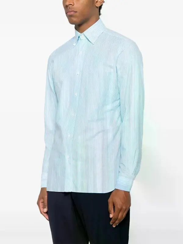 LUIGI BORRELLI Striped Shirt