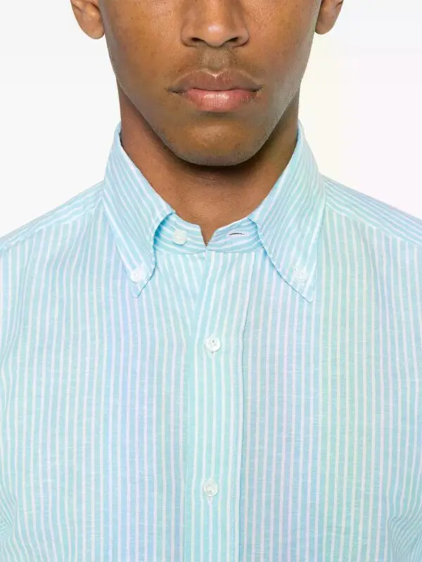LUIGI BORRELLI Striped Shirt
