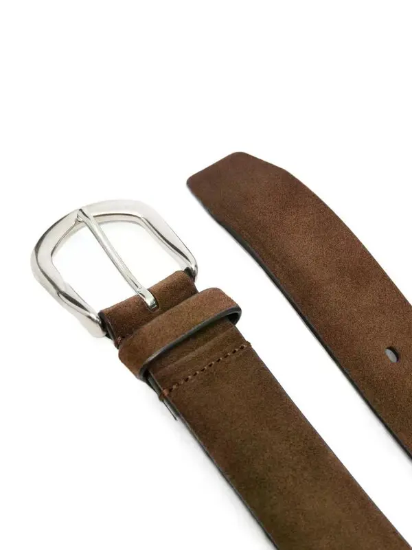 Officine Creative Suede Buckle-fastening Belt