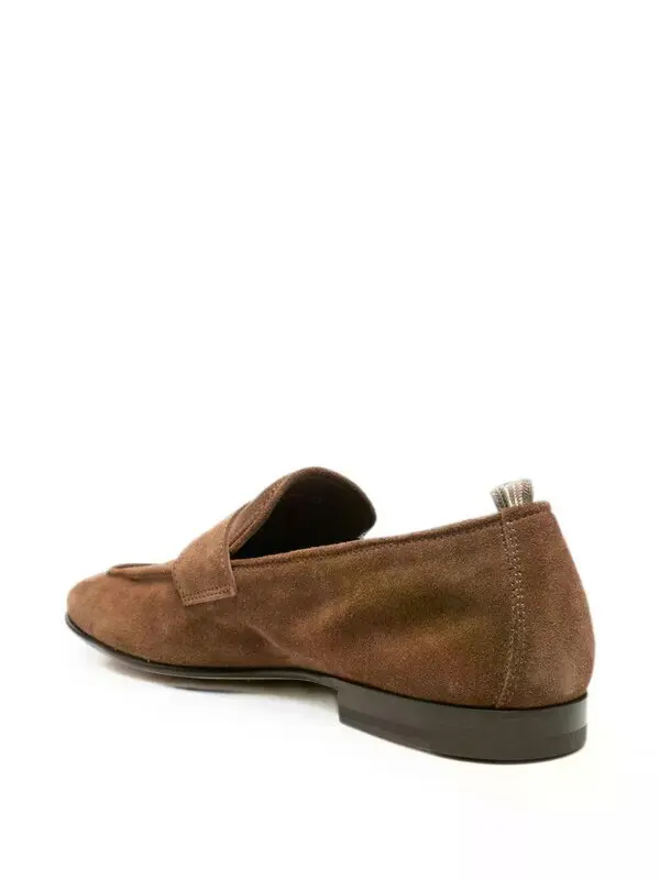 Officine Creative Suede Penny Loafers
