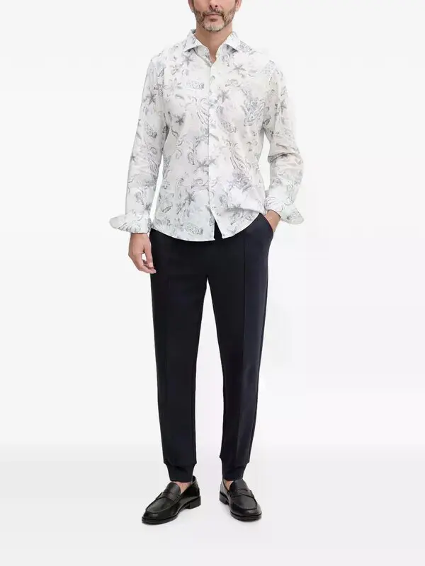 JOOP! Pai Paisley-print Shirt - Blue