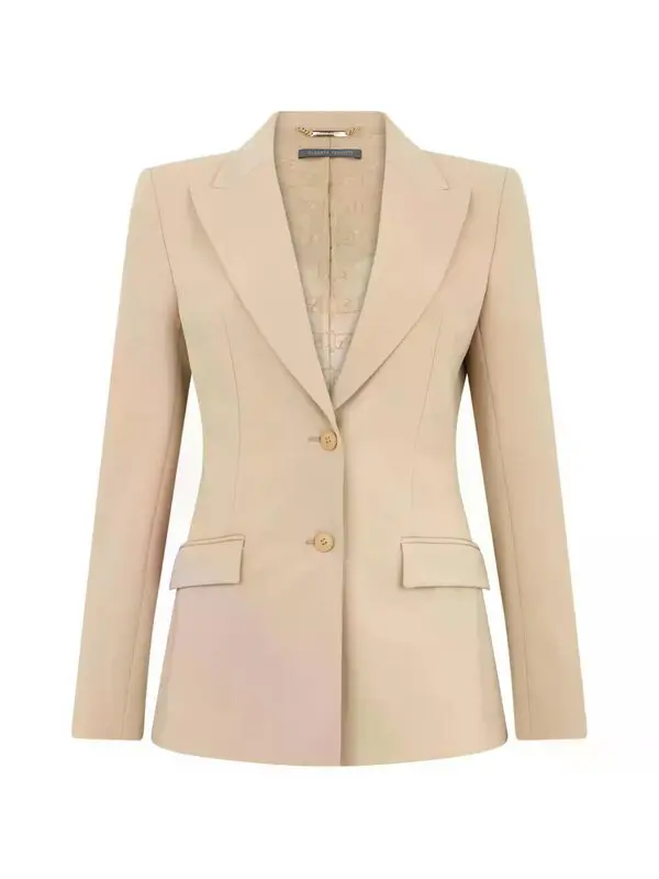 Alberta Ferretti Single-breasted Peak-lapel Blazer
