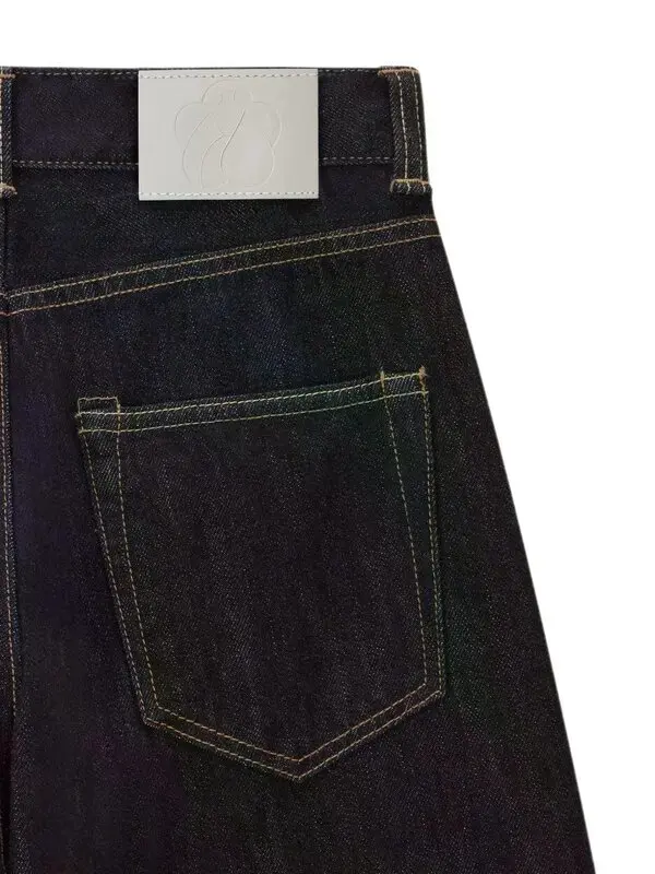 MOMOTARO Patch-detail Flared Jeans