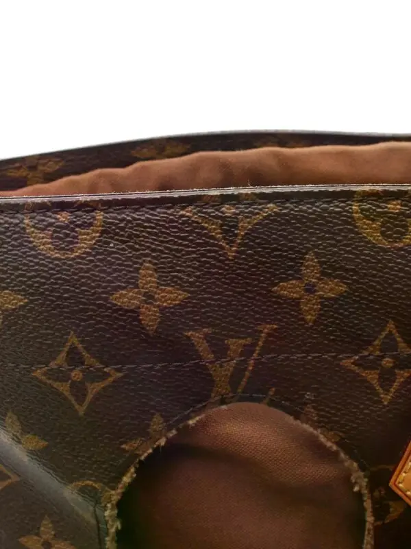 LOUIS VUITTON Monogram Cut-out Tote Bag - Brown