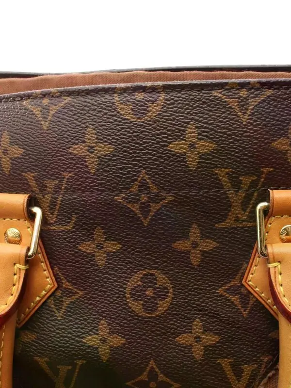 LOUIS VUITTON Monogram Cut-out Tote Bag - Brown
