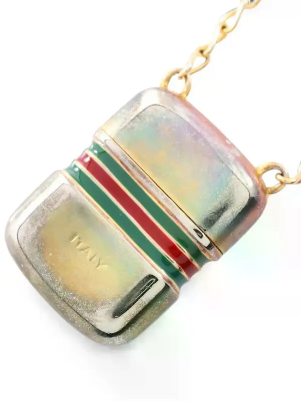 Gucci Sherry Line Pill Case Pendant Necklace