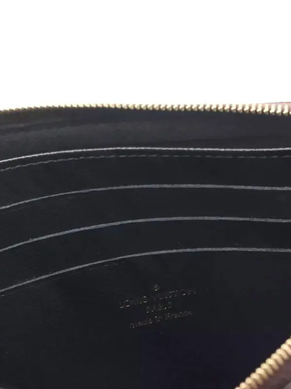 LOUIS VUITTON Monogram Giant Reverse Double Zip Shoulder Bag