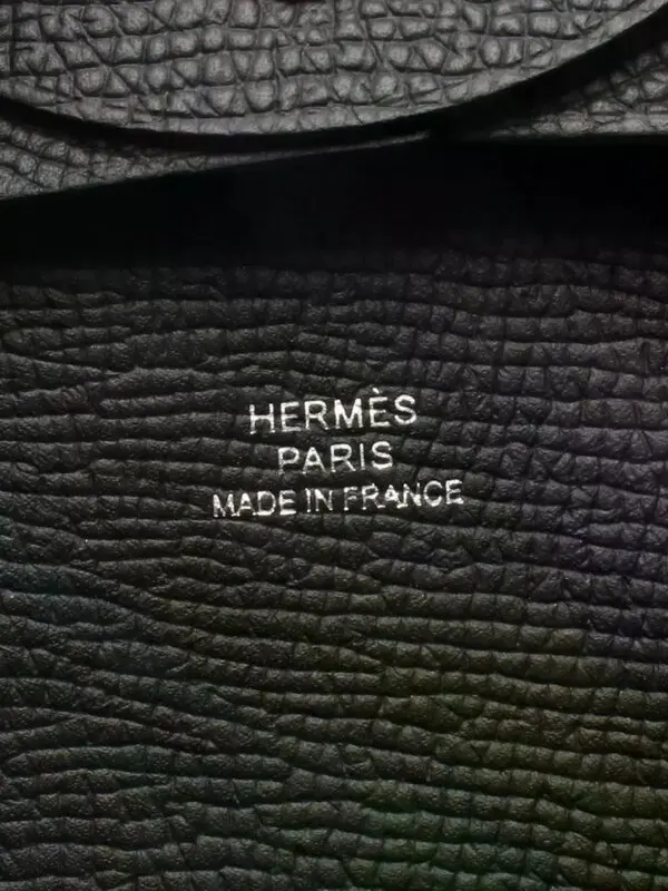 Hermès Bastia Epsom Coin Purse - Black