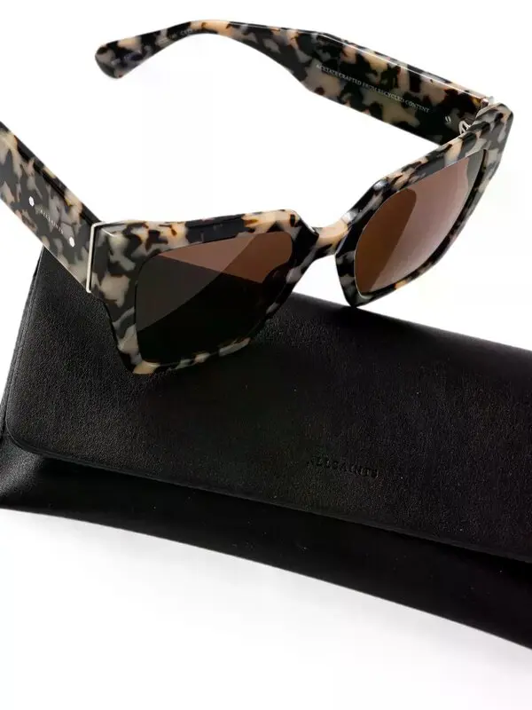 ALLSAINTS Tortoiseshell-effect Square-frame Sunglasses