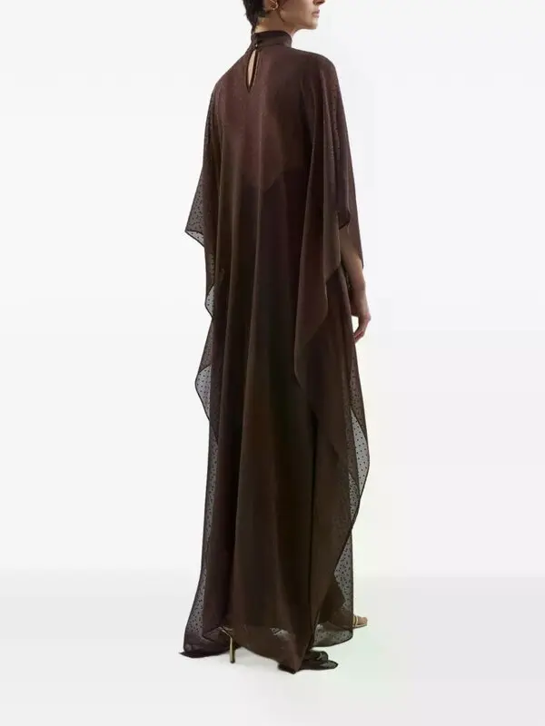 TALLER MARMO Muscat Fil-coupé Kaftan Maxi Dress