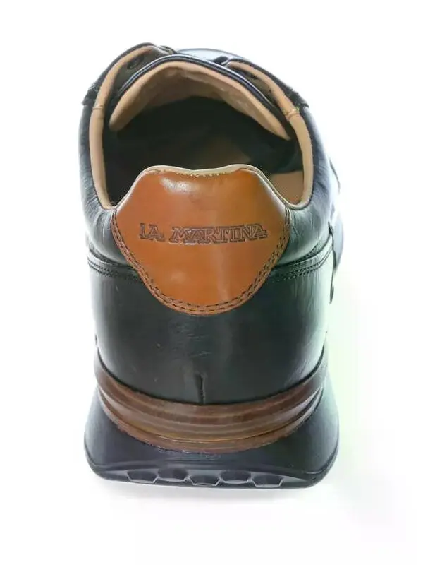 LA MARTINA Leather Panelled Sneakers