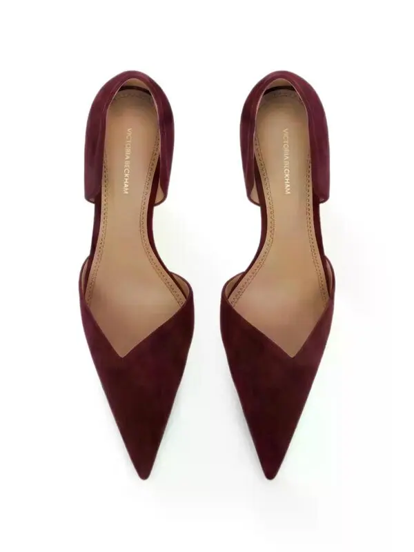 Victoria Beckham D'orsay Pumps - Red